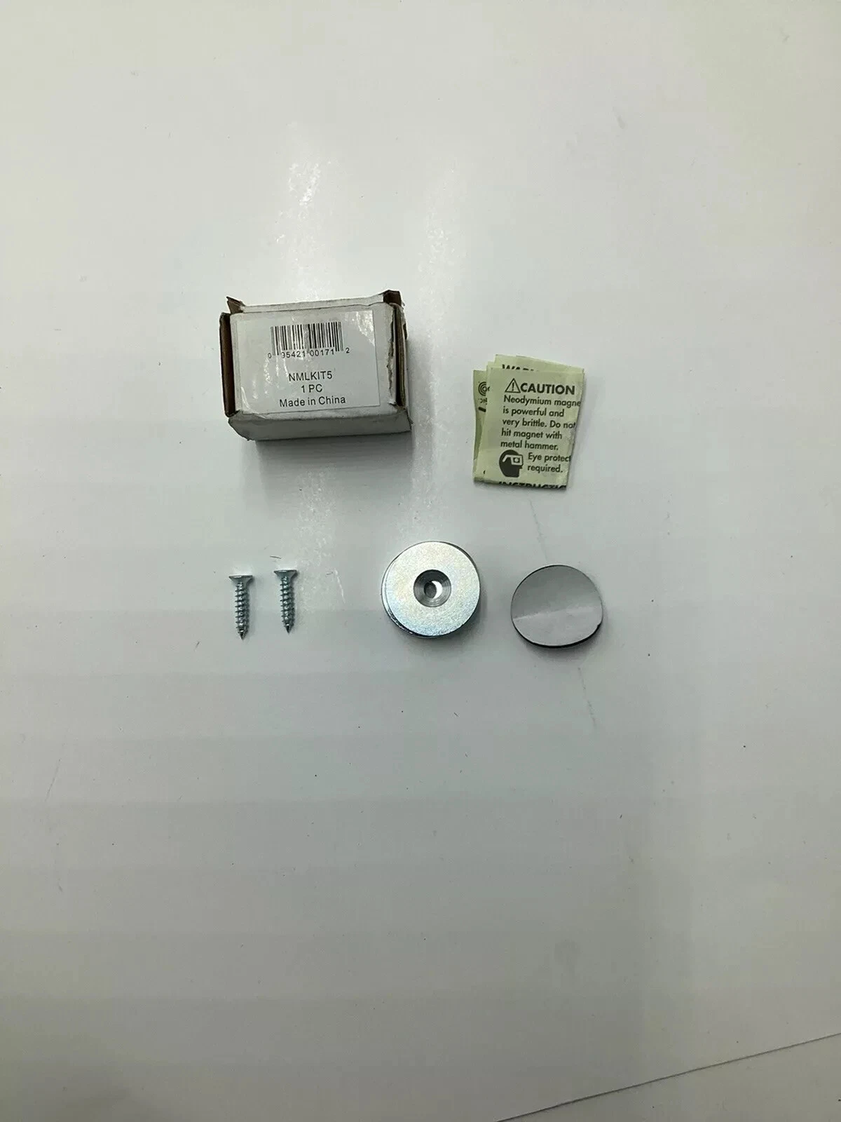 Master Magnetics Neodymium Latch Magnet Nmlkit5-30 Lb Pull Nickel ...