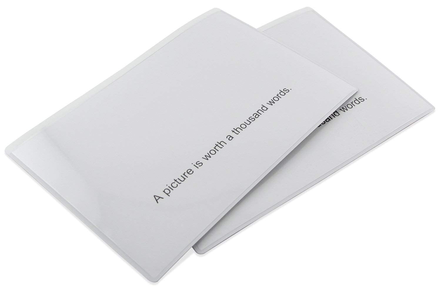 Master Magnetics ZGPHP4X6MW-CX10 Magnetic Pockets, Flexible, Clear ...