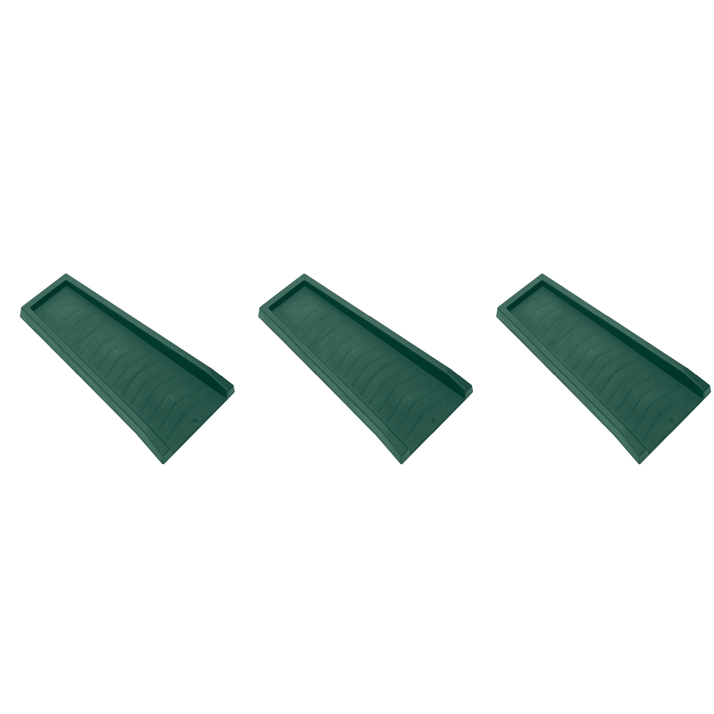 Master Mark Chevron Splash Block Green Gutter Downspout 24” (3-Pack ...