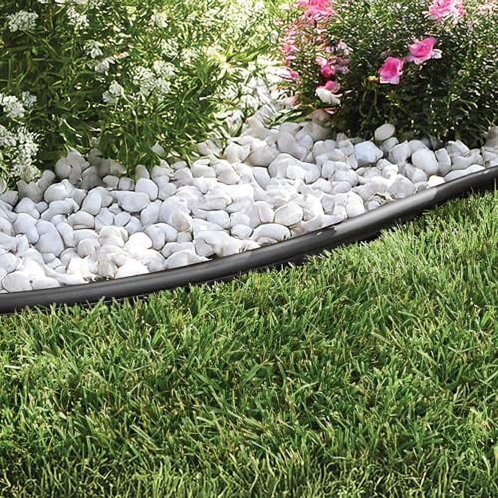 -Free Classic Landscape Edging with Anchoring Spikes & Coupler, 1.25 in ...