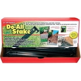 Master Mark Do-All Stake 15 in. H Plastic Black Edging Stake - Walmart.com