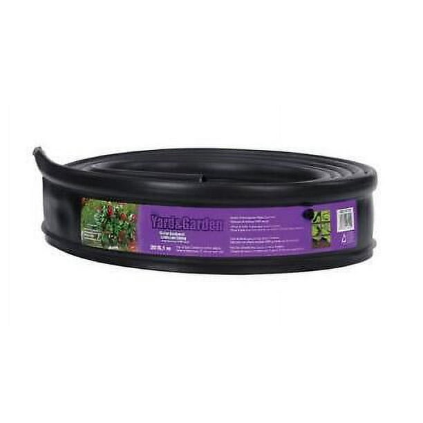 Master Mark Master Gardener 20 ft. L X 3.5 in. H Plastic Black Lawn ...