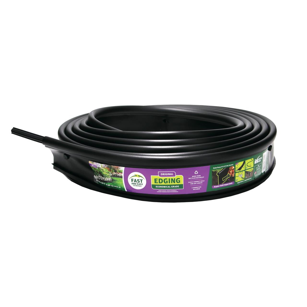 Master Mark Easy Flex Recycled Plastic 20' Lawn & Garden Landscape ...