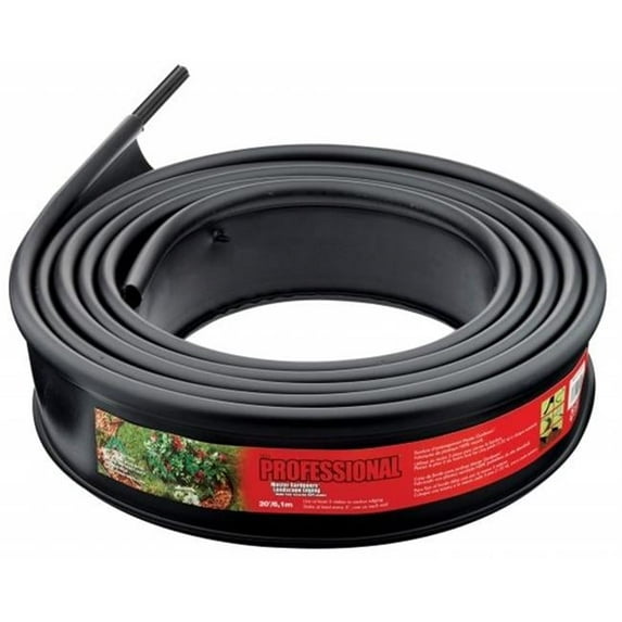 Master Mark Plastics 20ft Recycled Flexible Lawn Border, Curved Edger ...