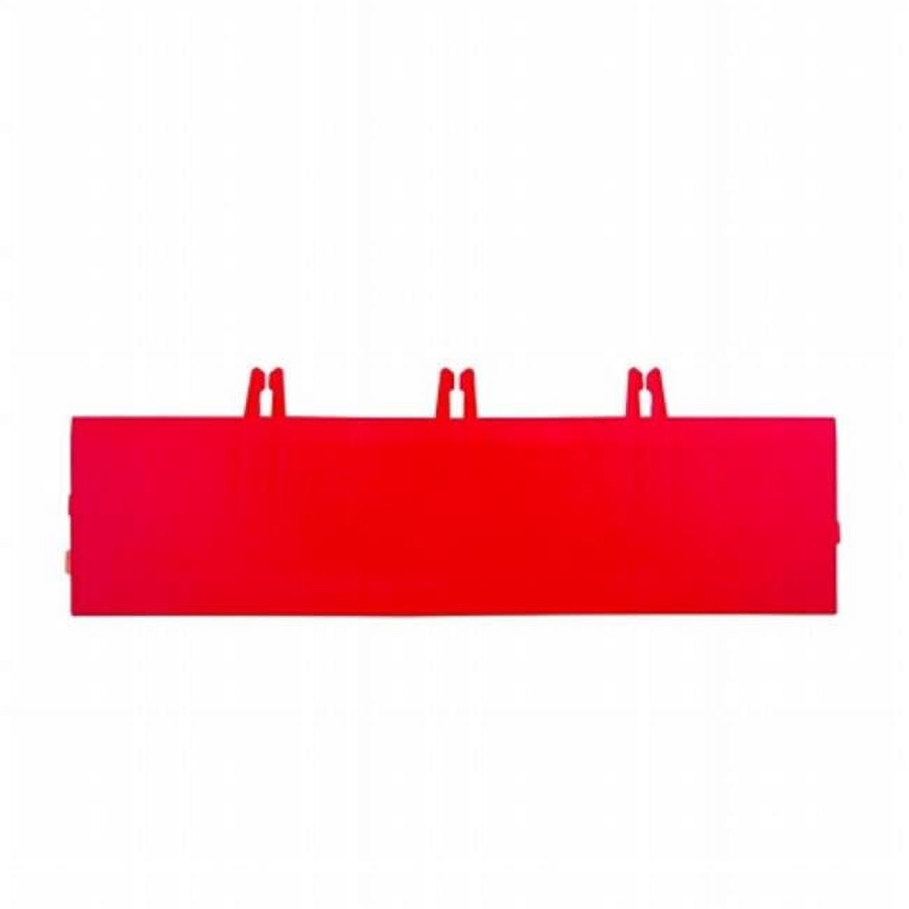 Master Mark Plastics 23604 12 in. Armadillo Tile Flaming Red ...
