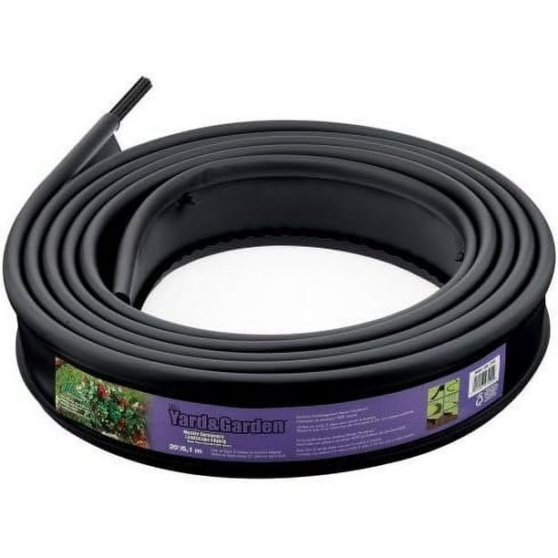 Master Mark 20’ Black Plastic Garden Border Edging - Walmart Business ...