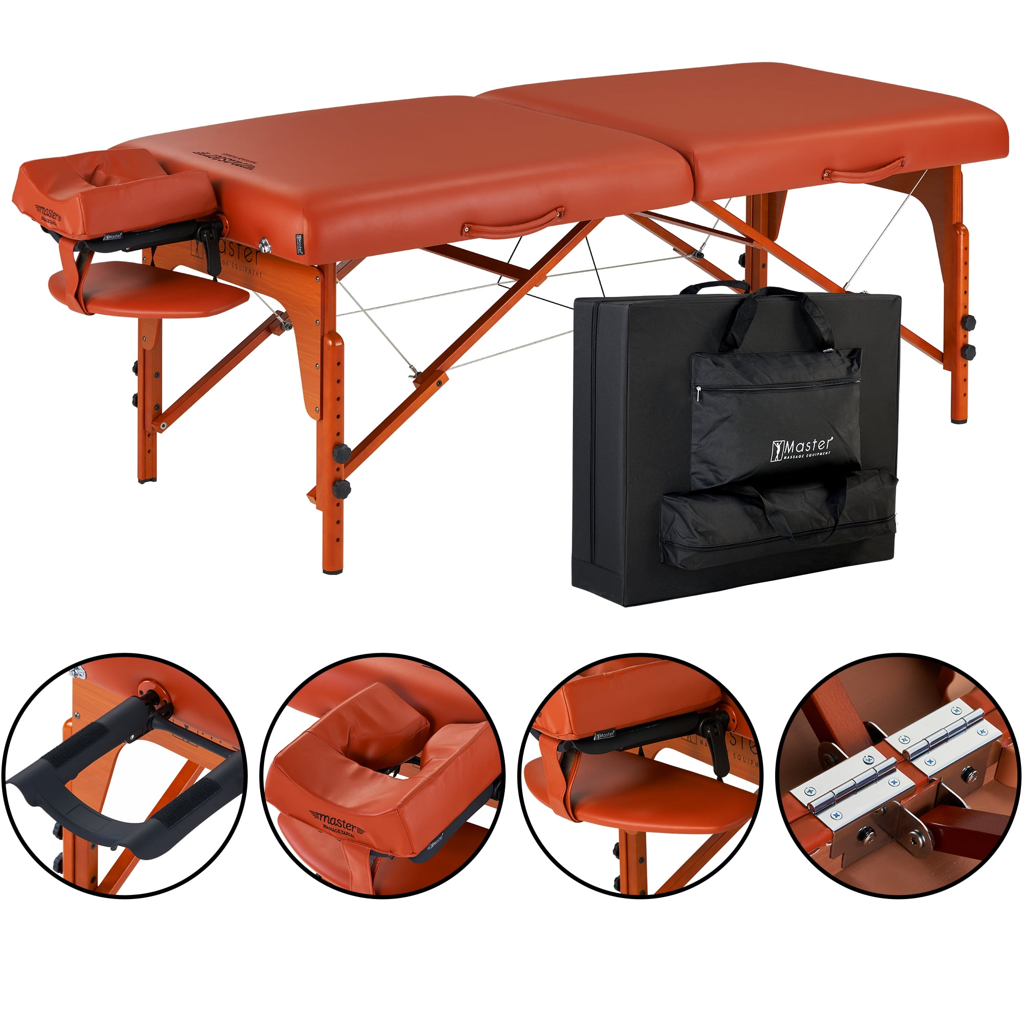 Master Massage 31" Santana Pro Portable Massage Table Package, Memory ...