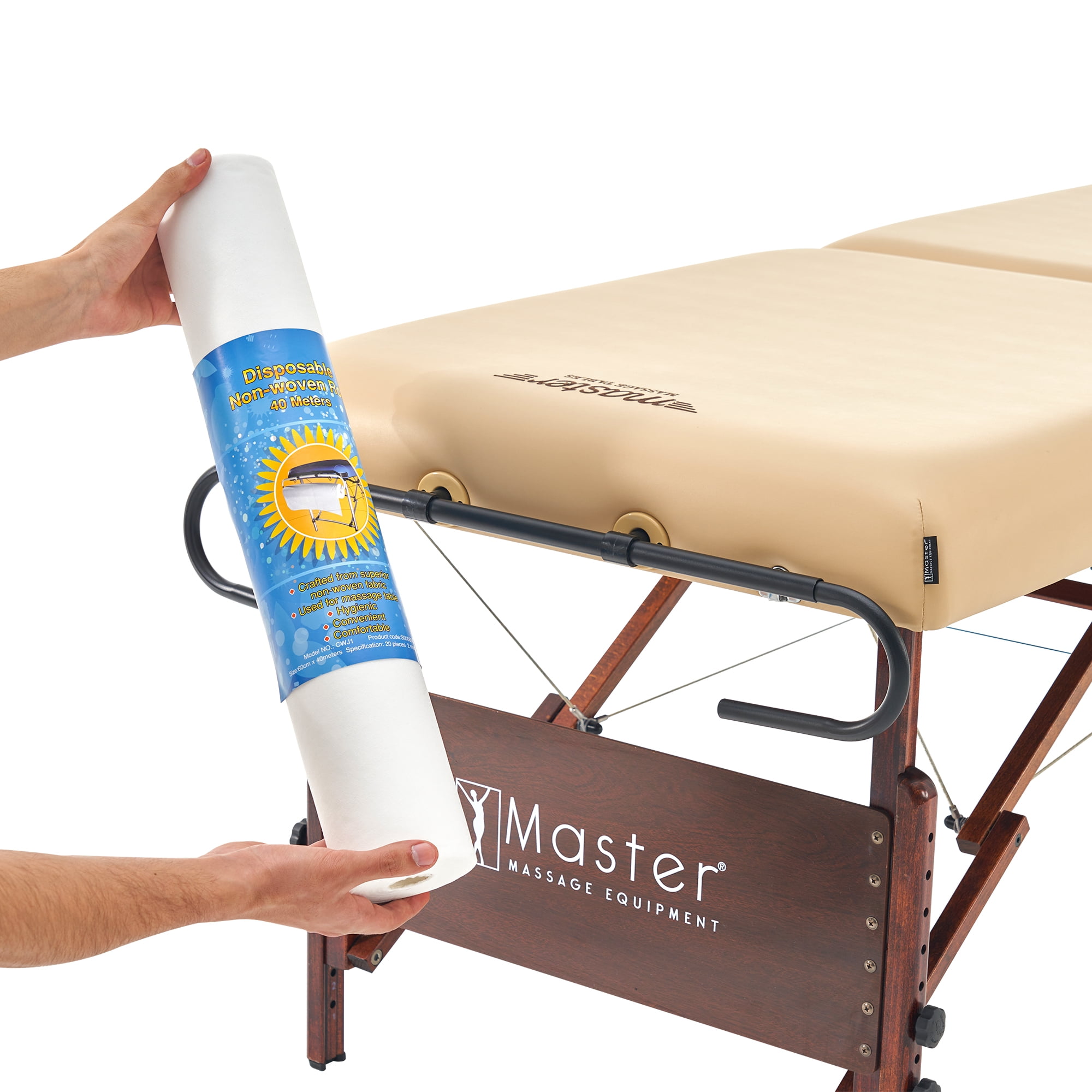 Master Massage Disposable Non-woven Roll ( 24" X 1600") for Massage and ...