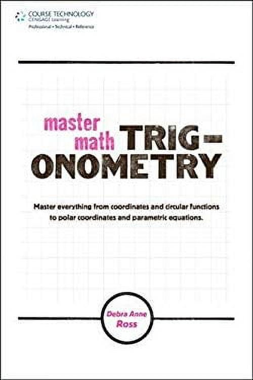 Pre-Owned Master Math: Trigonometry (Paperback) 1598639854 9781598639858 - Walmart.com