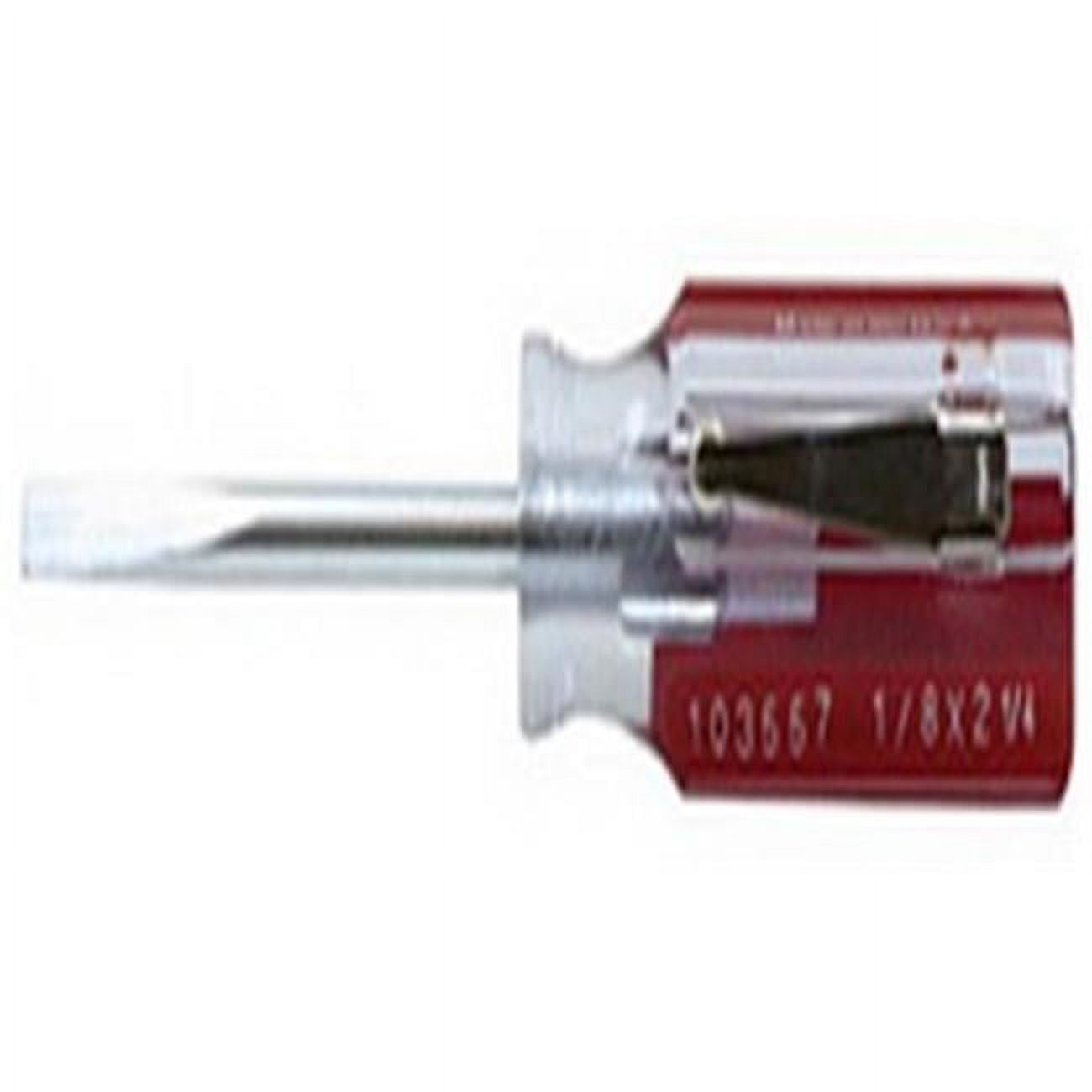 Master Mechanic 0.12 x 2.25 in. Round Slotted Cabinet Screwdriver ...