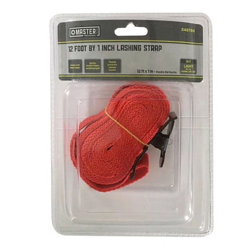 Master Mechanic 1" x 12' Lashing Strap Ideal To Secure Roof Rack, Each ...