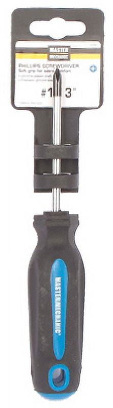 Master Mechanic #1 x 3" Phillips Screwdriver Bi-Material Ergonomic Han ...
