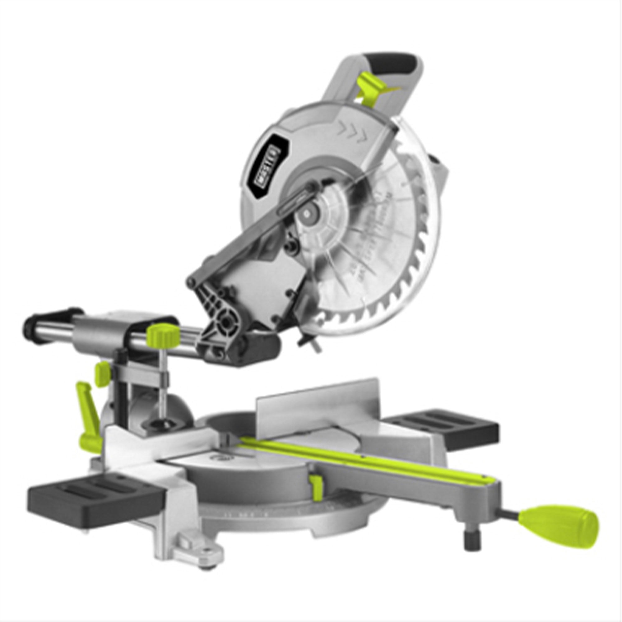 Master Mechanic 10-Inch Compound Slide Miter Saw with Table, UL Plug ...