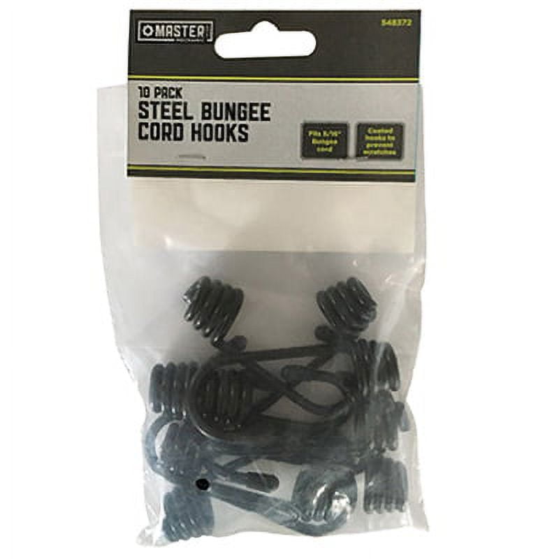 Master Mechanic 10 Pack 3/8" 9 MM Steel Coated Hook, Each - Walmart.com