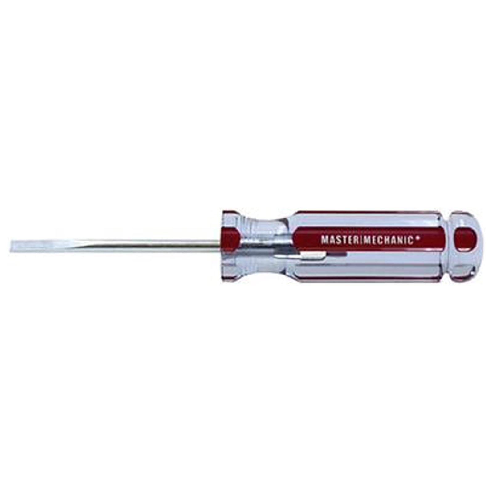 Master Mechanic 103572 3/16 x 3 In. Round Slotted Cabinet Screwdriver ...