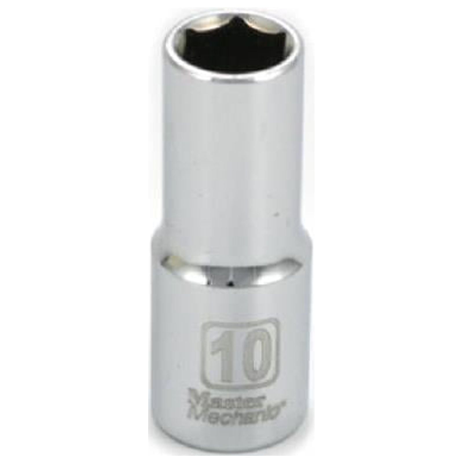 Master Mechanic 119735 Metric Deep Well Socket, 6-Point, 3/8 In. Drive ...