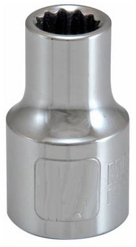 Master Mechanic 12 Point 1/2" Drive 17 MM Metric Shallow Socket., Each ...