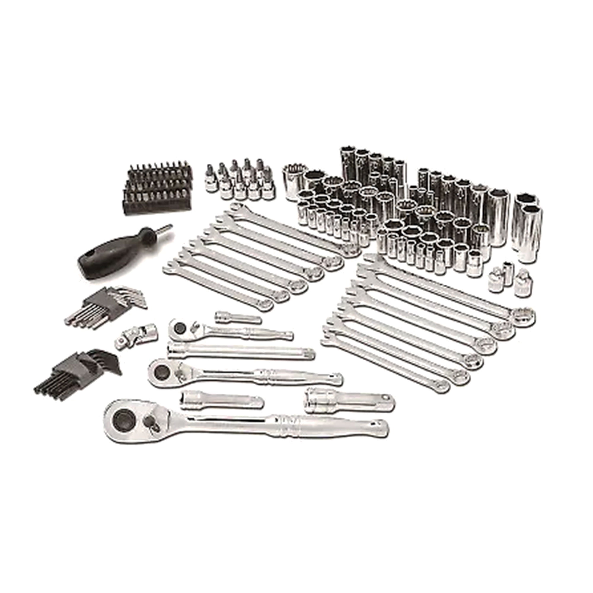Master Mechanic 152 Piece Mechanics SAE and Metric Assorted Socket Tool ...