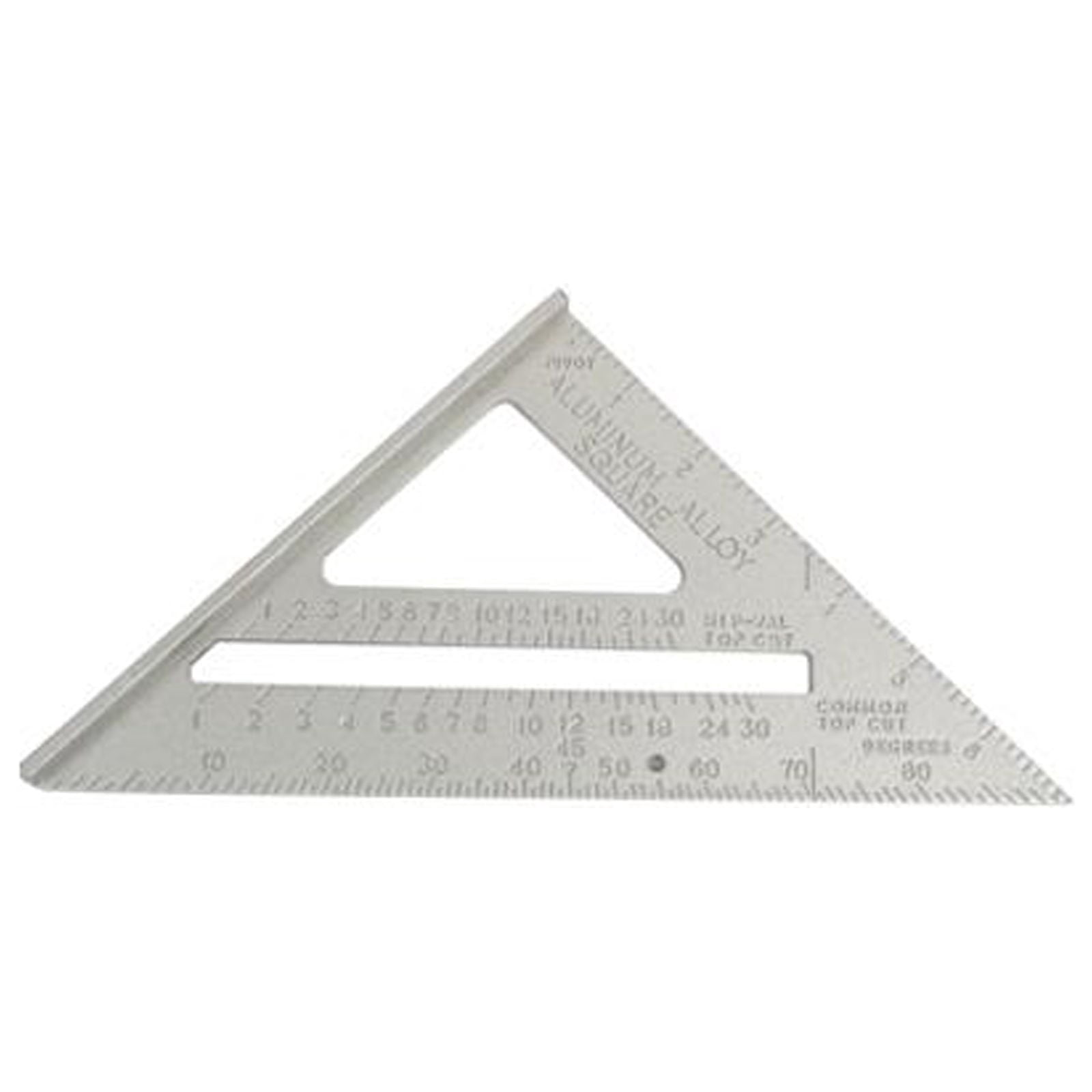 Master Mechanic 163000 Rafter Square, Aluminum, 7 In. - Quantity 4 ...