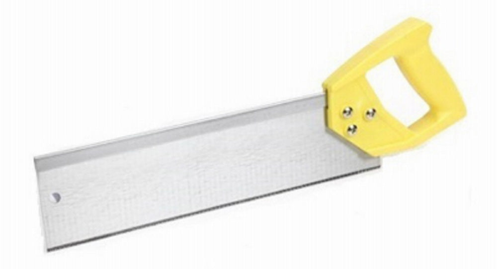 Master Mechanic 176-137 Miter Back Saw With Plastic Handle, 12 Inch ...
