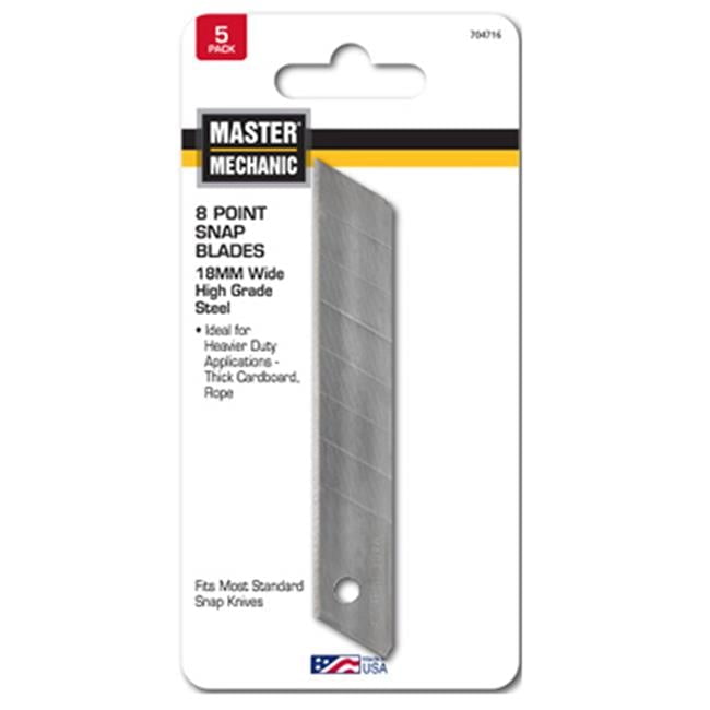 Master Mechanic 18 mm Snap Blade - Walmart.com