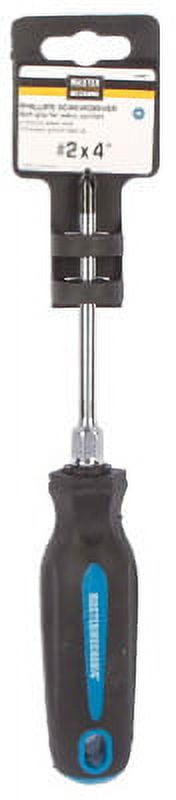 Master Mechanic #2 x 4" Phillips Screwdriver Bi-Material Ergonomic Han ...