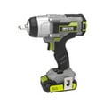 Master Mechanic 20 Volt Cordless Impact Wrench Kit with Brushless Motor ...