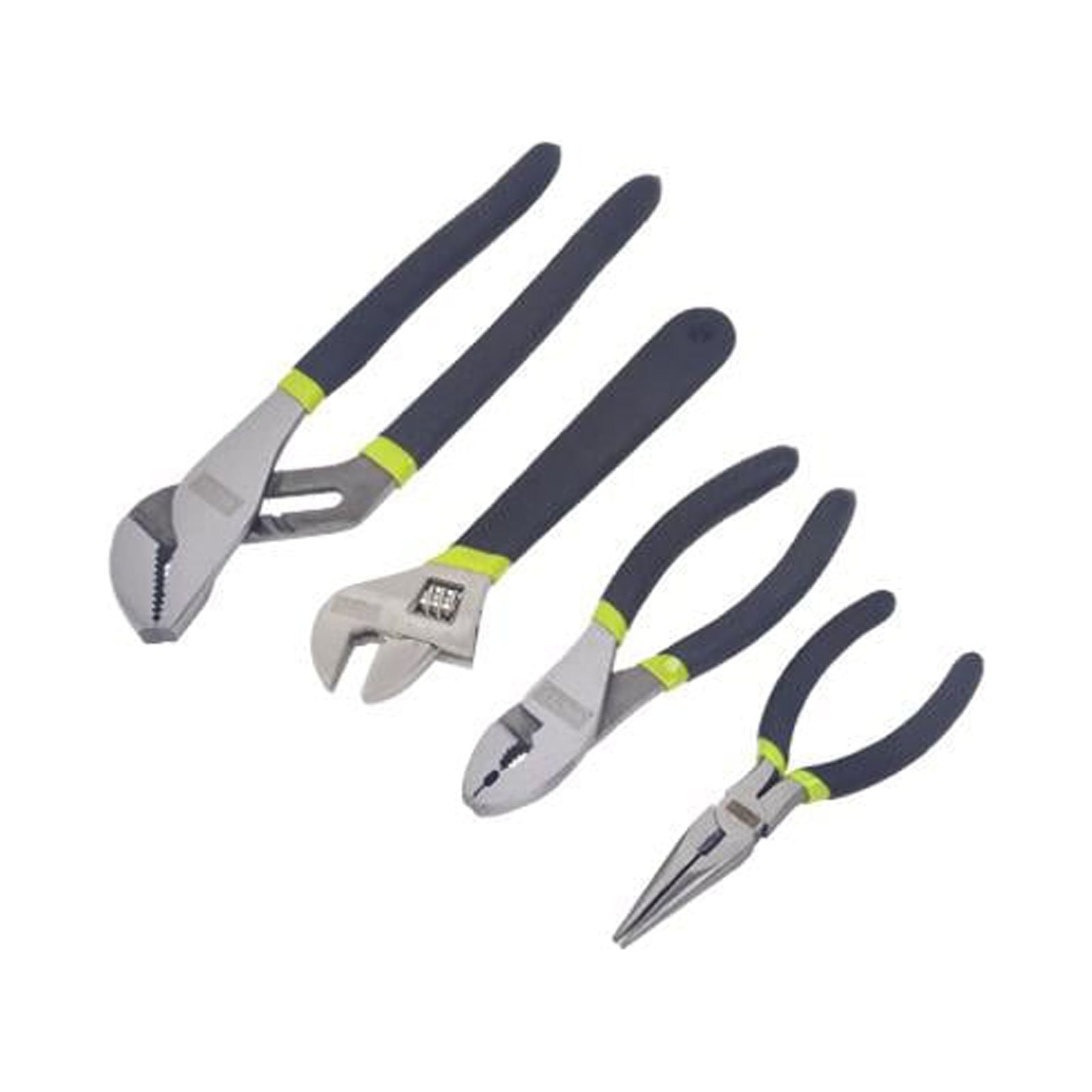 Master Mechanic 213169 4-Pc. Plier and Wrench Set - Quantity 6 ...