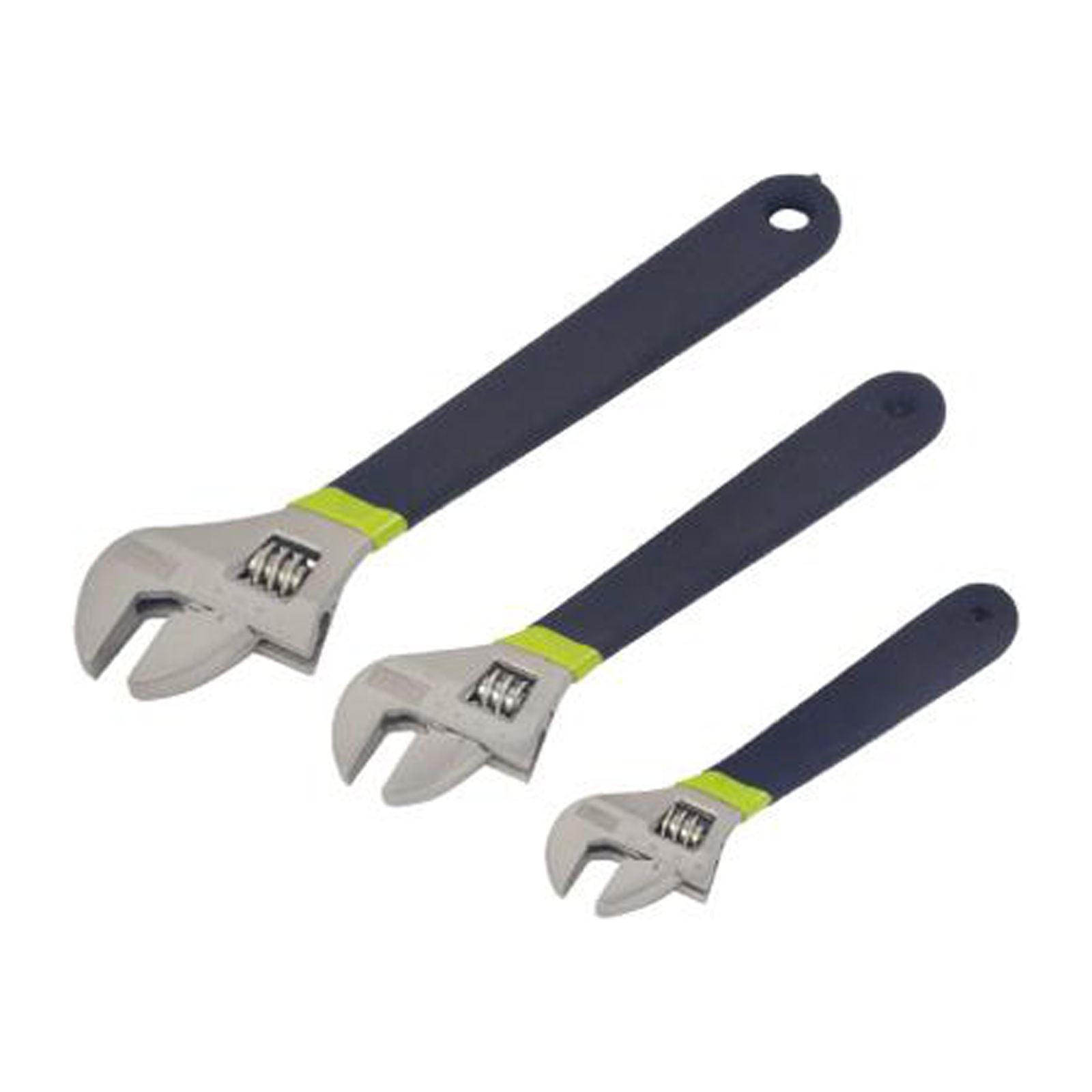 Master Mechanic 213200 Adjustable Wrench Set, 3-Pc. - Quantity 6 ...