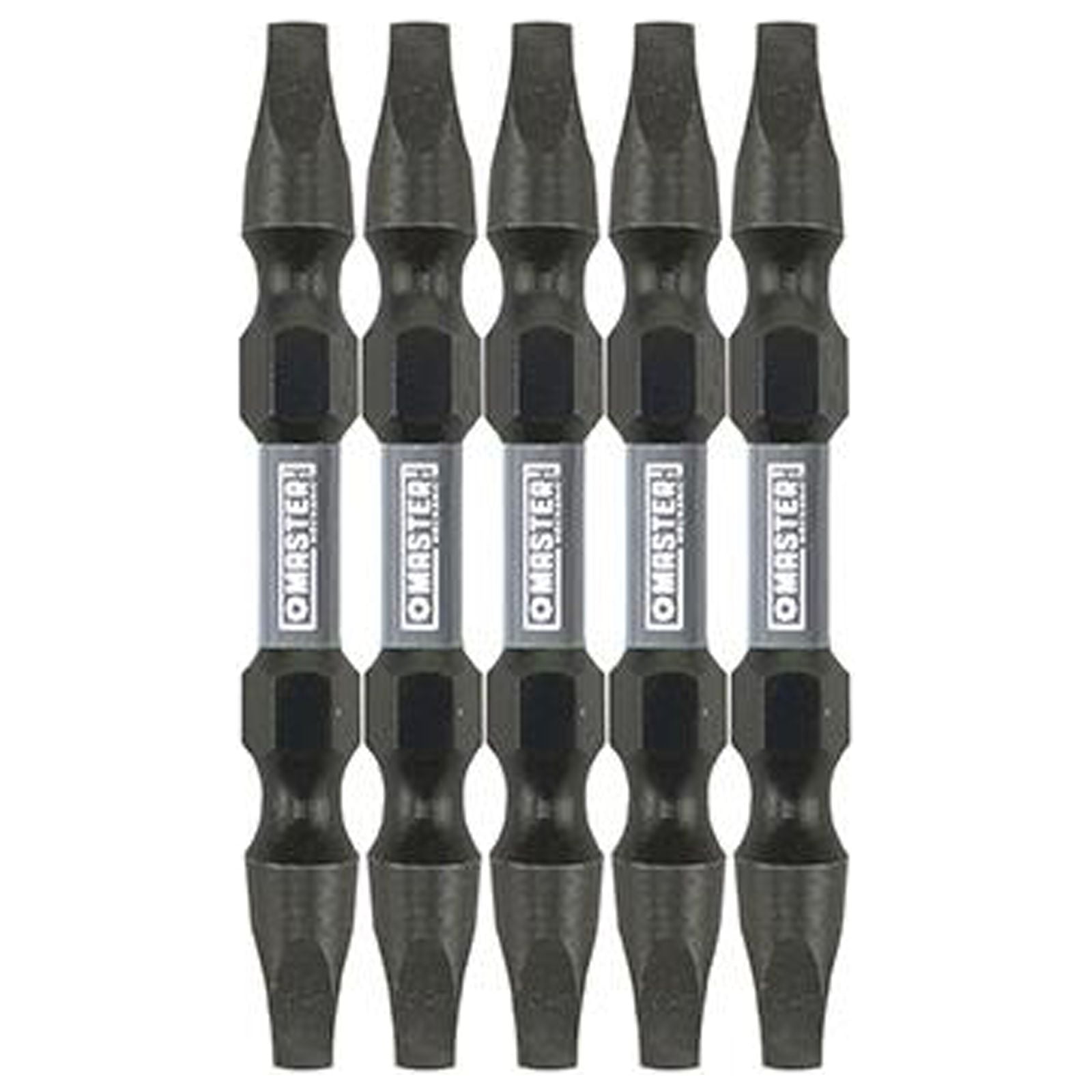 Master Mechanic 255382 Double End Impact Screwdriver Bit, #2 Square, 5 ...