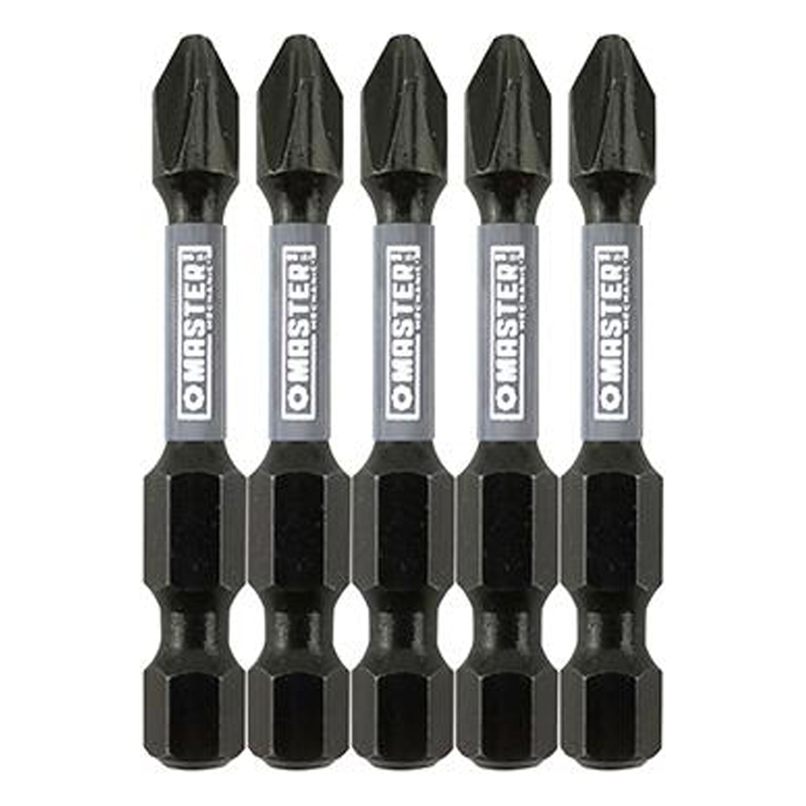 Master Mechanic 255385 Impact Power Bit, Phillips #2, 2-In., 5-Pk. - Quantity 6 - Walmart.com