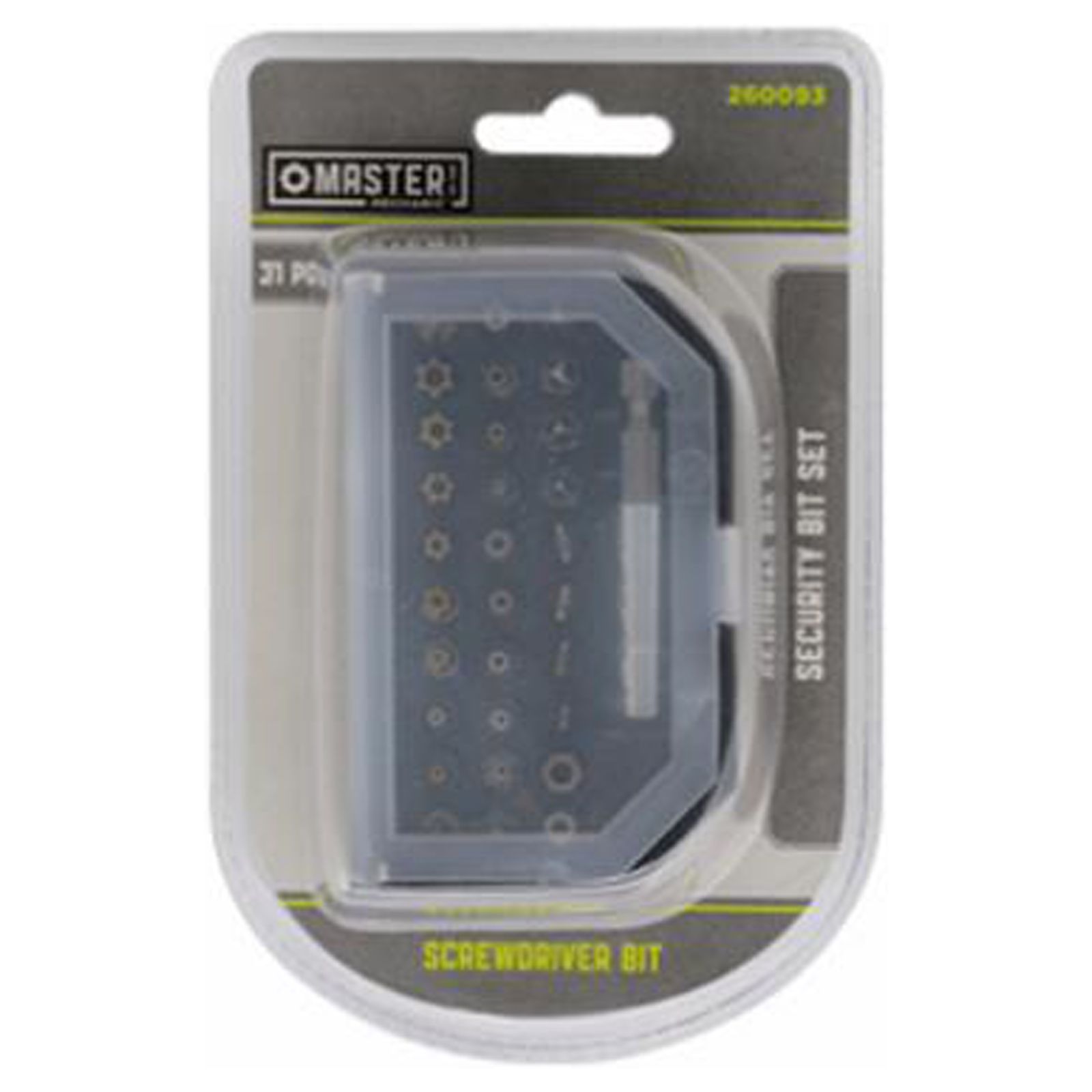 Master Mechanic 260093 Security Bit Set, Interchangeable Driving Bits ...