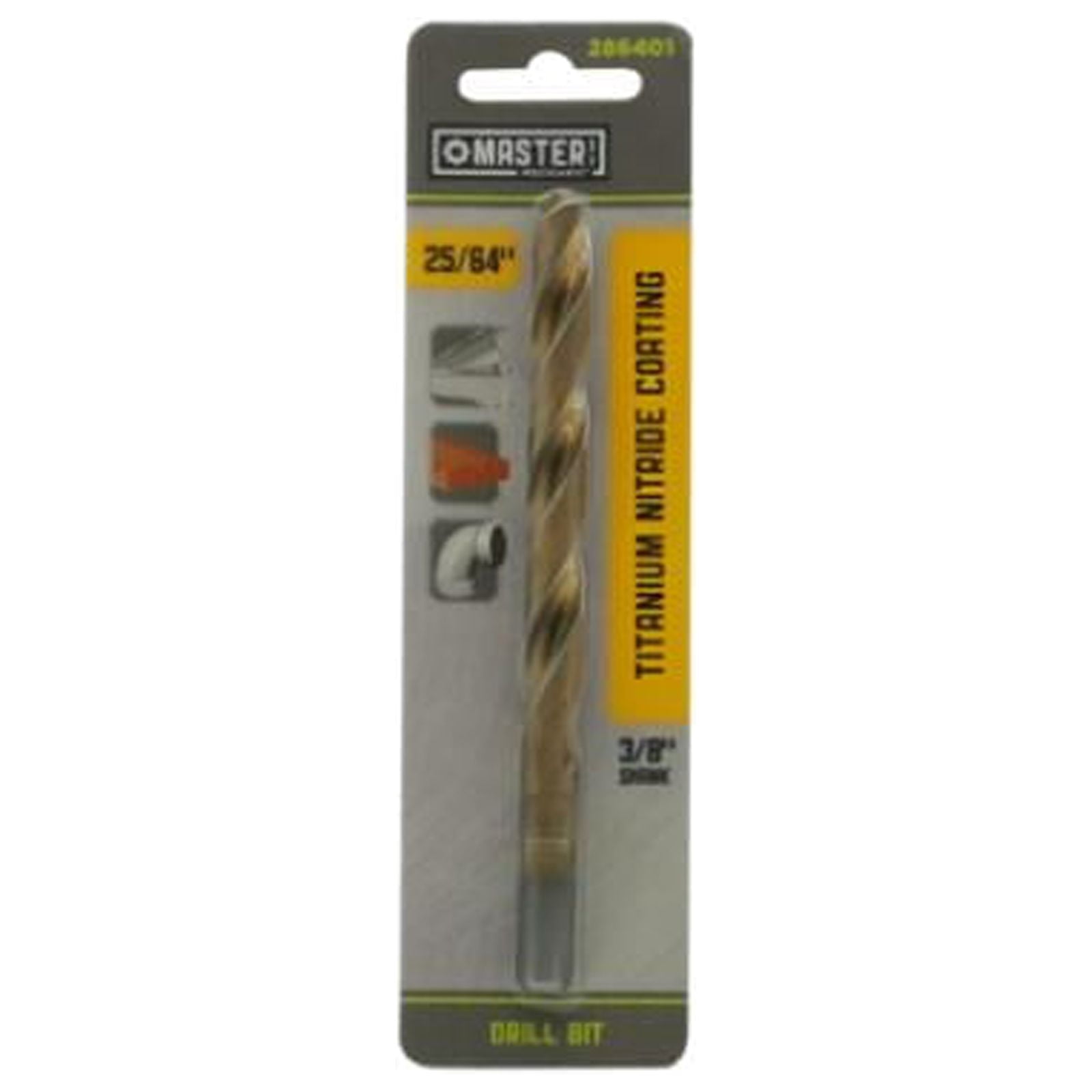 Master Mechanic 286401 25/64 x 5-1/8-In. High-Speed Steel Drill Bit ...