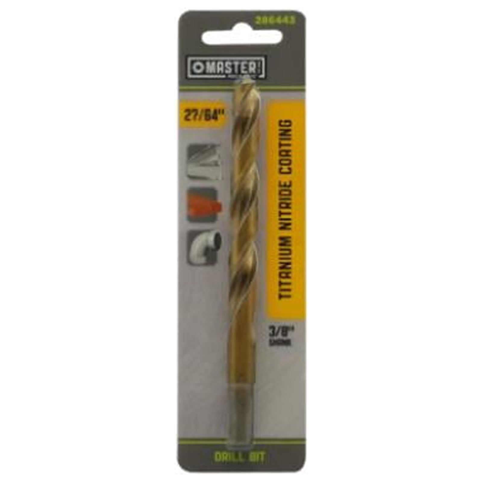 Master Mechanic 286443 27/64 x 5-3/8-In. High-Speed Steel Drill Bit ...