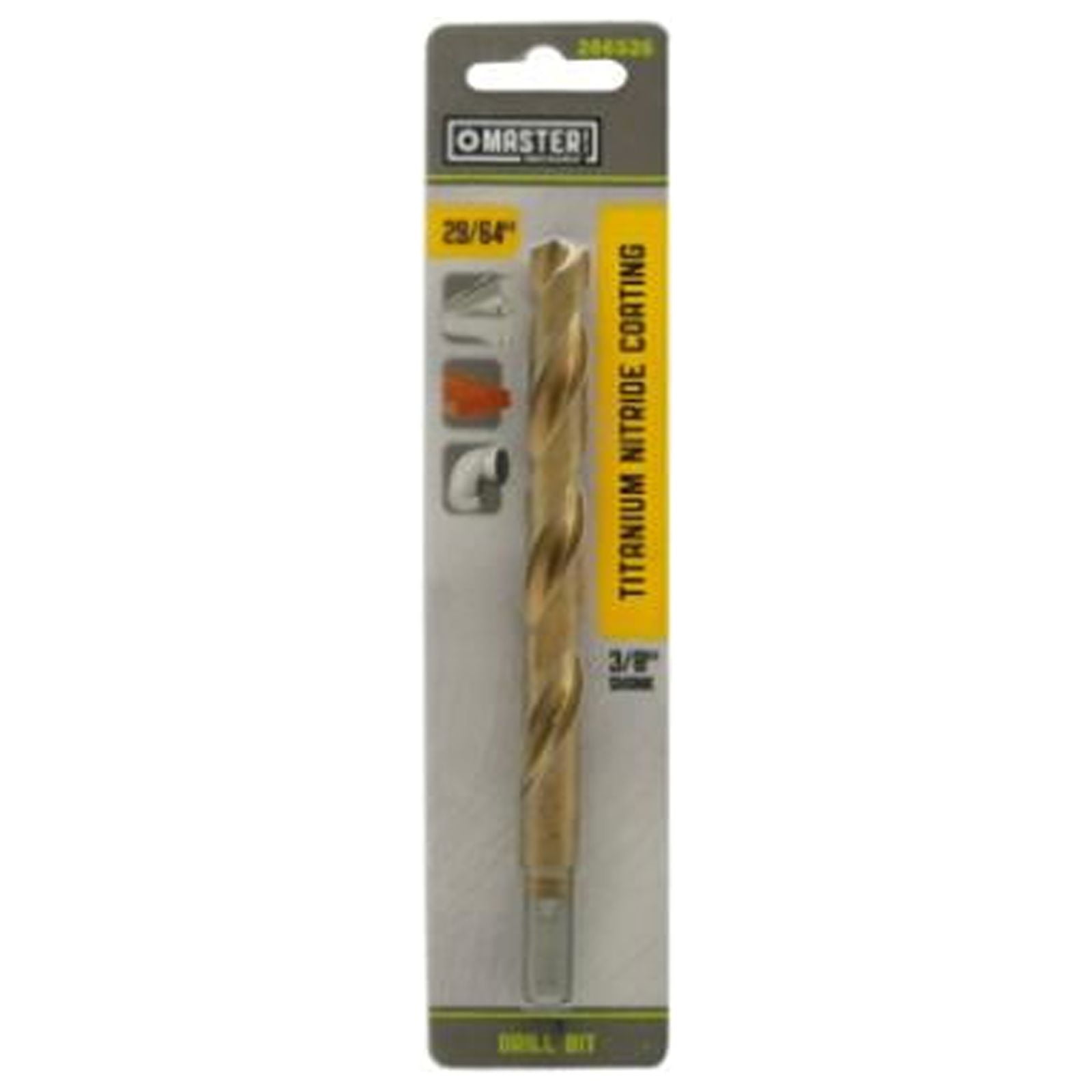 Master Mechanic 286526 29/64 x 5-5/8-In. High-Speed Steel Drill Bit ...