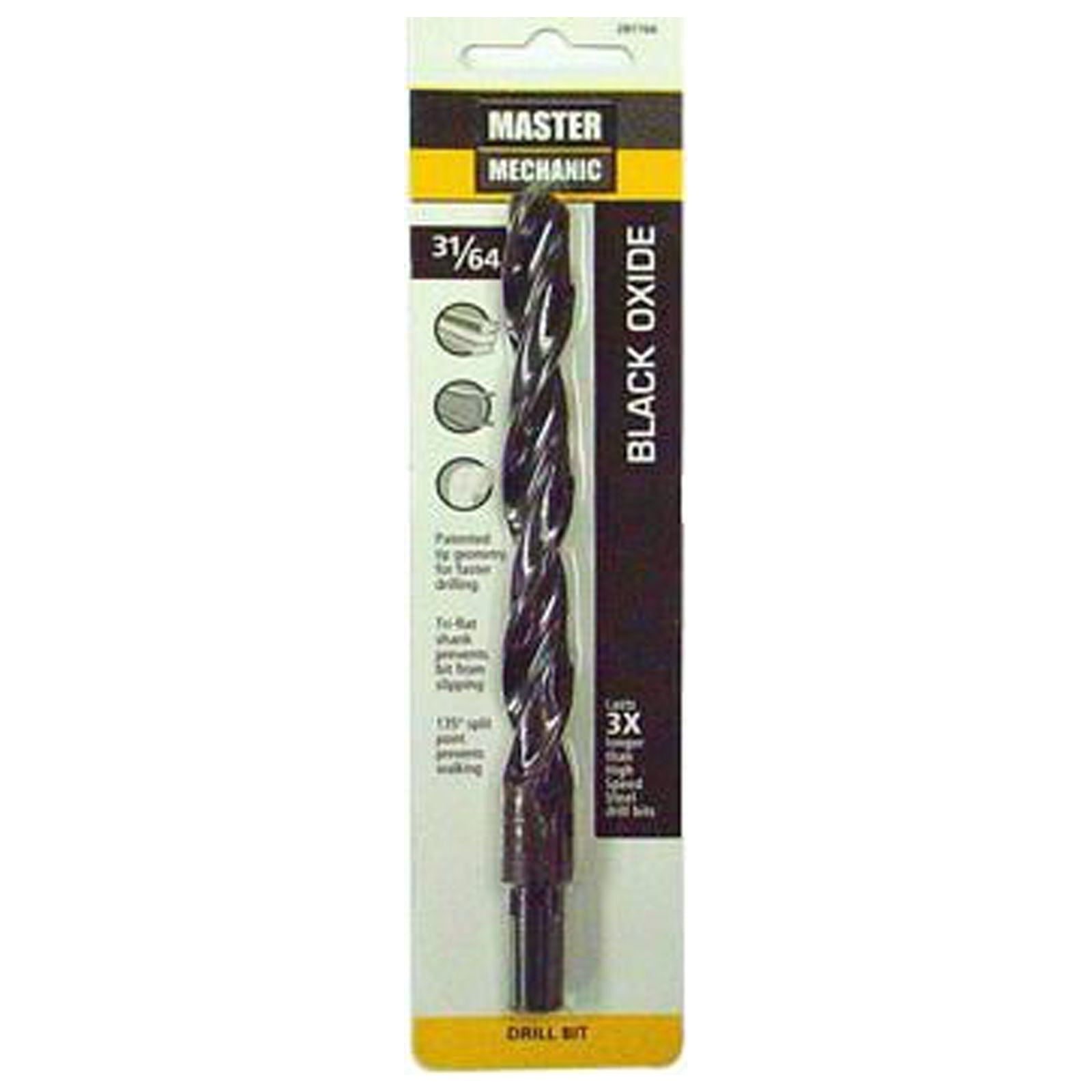 Master Mechanic 287766 Drill Bit, 31/64 x 5-7/8-In. - Quantity 5 ...