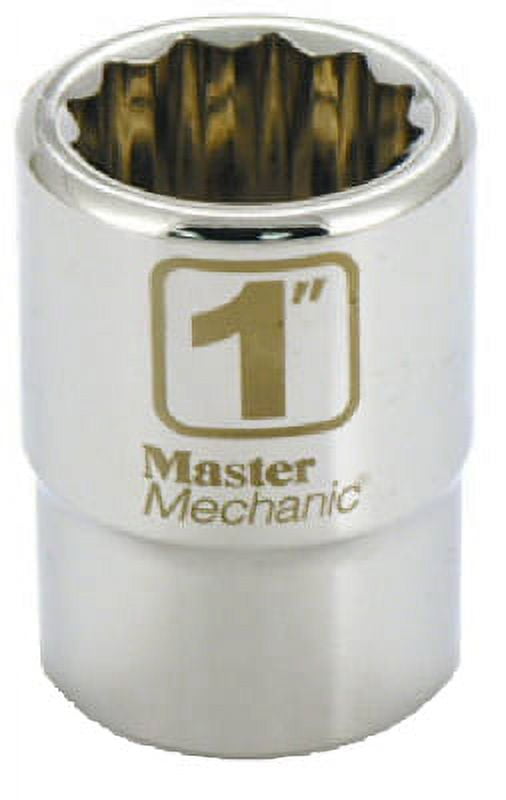 Master Mechanic 3/4" Drive 1" Socket 12 Point, Each - Walmart.com