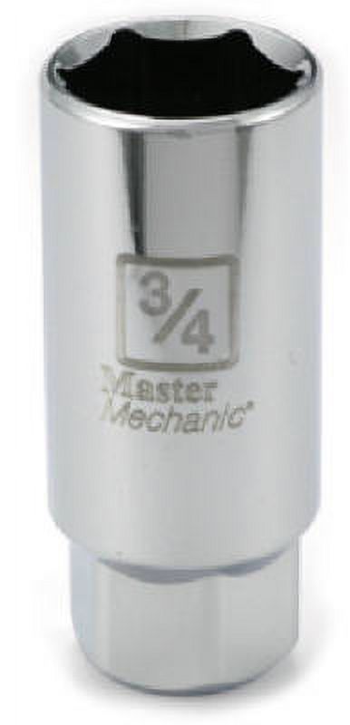 Master Mechanic 3/8" Drive 3/4" 6 Point Spark Plug Socket, Each ...