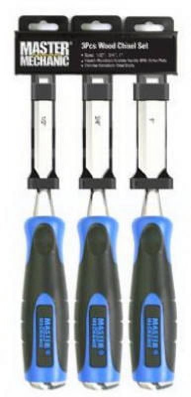 Master Mechanic 3 Piece Bi-Material Wood Chisel Set, Each - Walmart.com