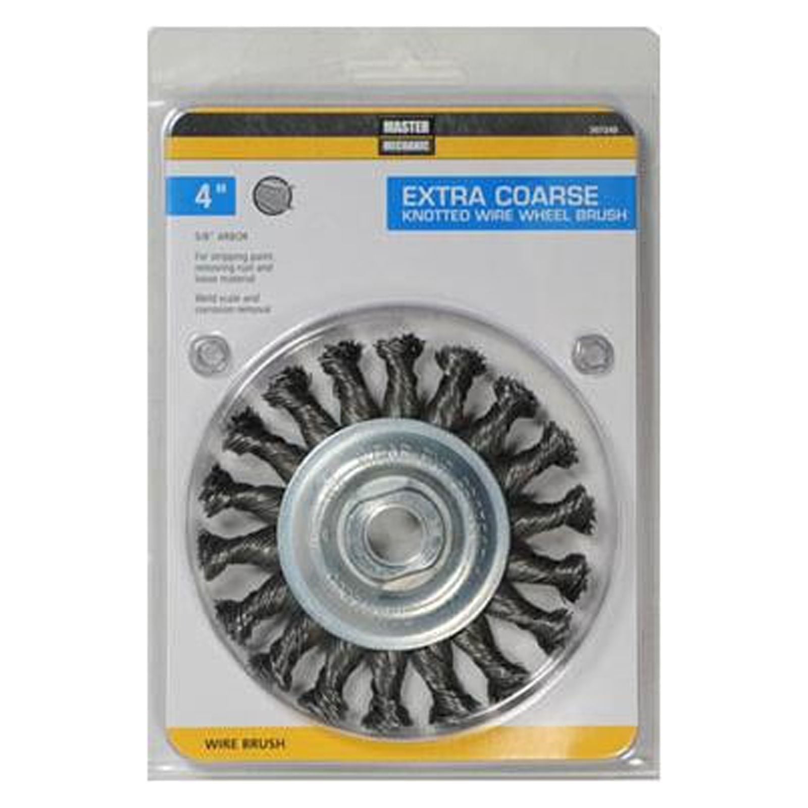 Master Mechanic 307249 4-In. Knotted Wire Wheel Brush - Quantity 6 ...