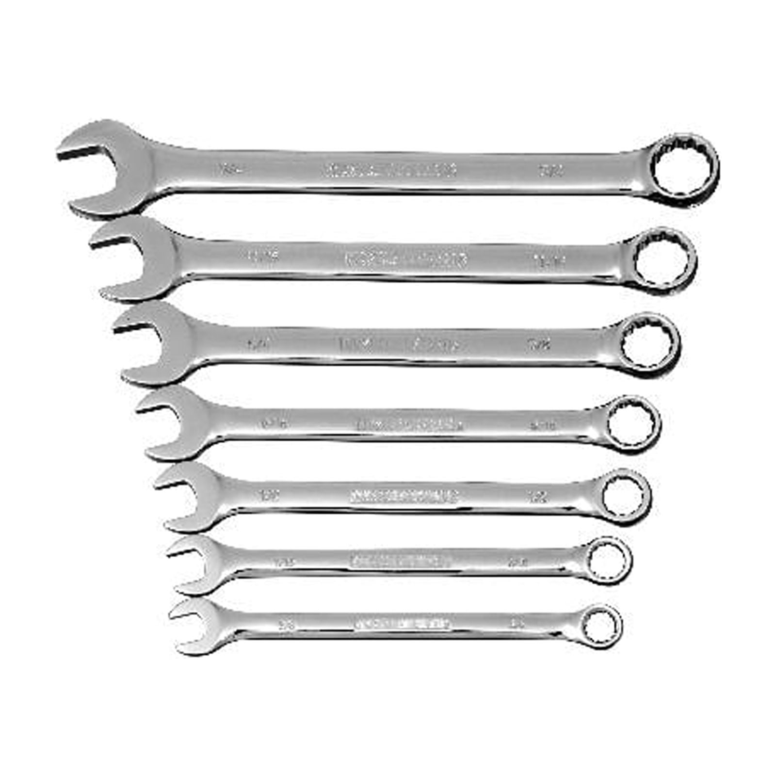 Master Mechanic 34146 Combo Wrench Set, SAE, 7-Pc. - Quantity 4 ...