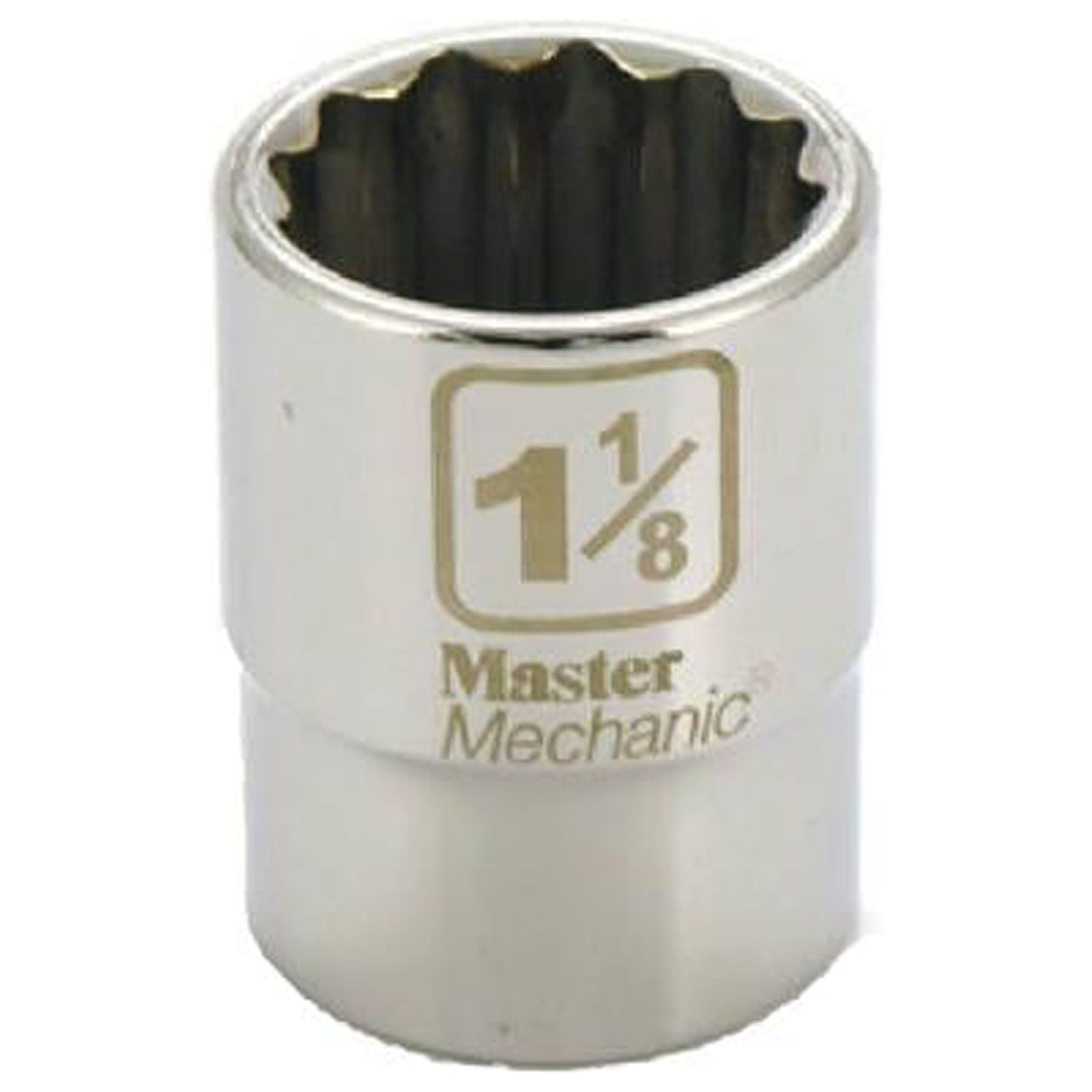 Master Mechanic 351452 3/4 In. Drive, 1-1/8 In., 12-Point Socket ...