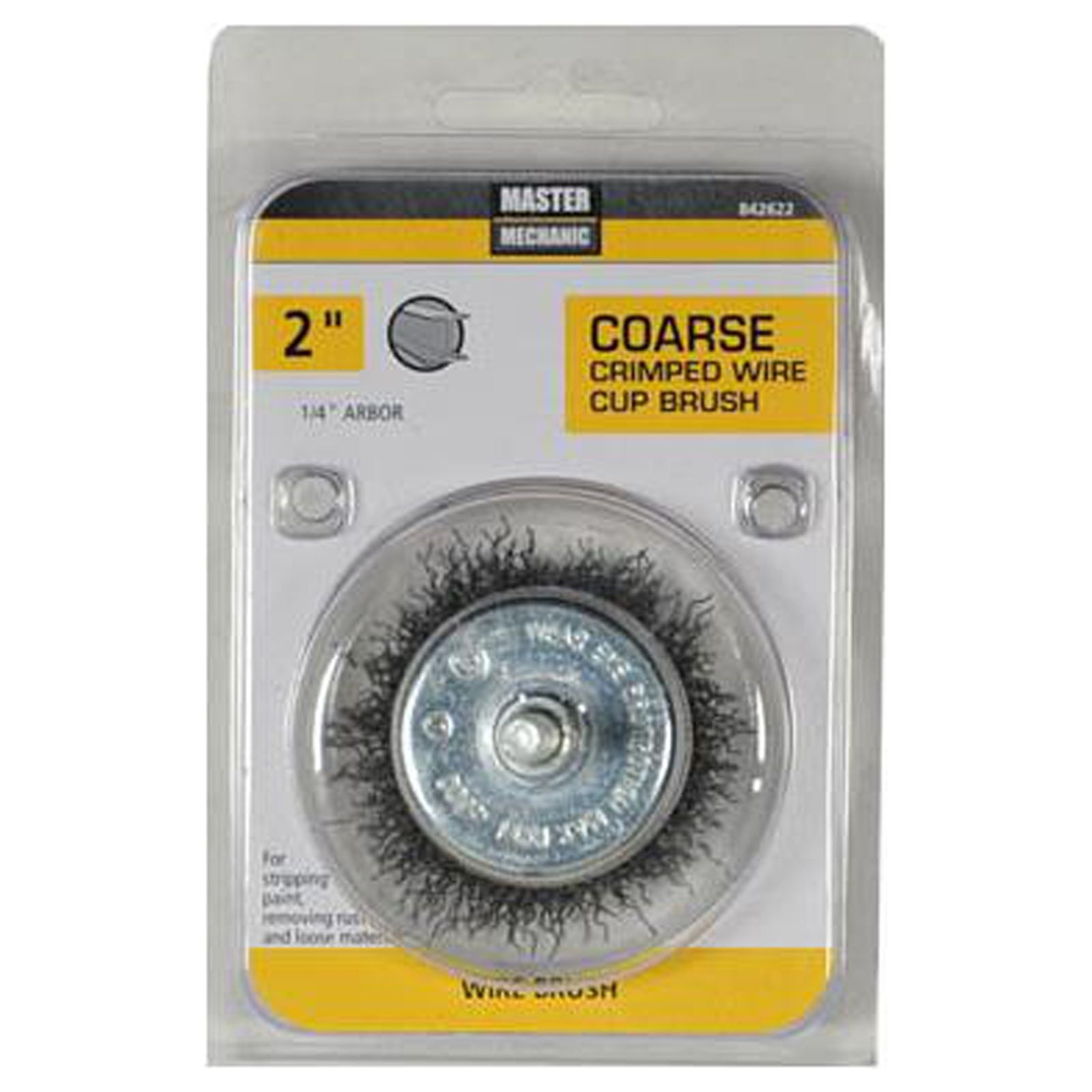 Master Mechanic 842622 2-Inch Coarse Crimped Wire Cup Brush - Quantity ...