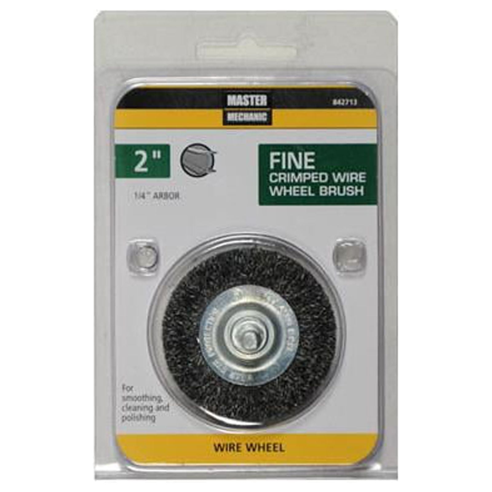 Master Mechanic 842713 2-Inch Fine Wire Wheel - Quantity 6 - Walmart.com