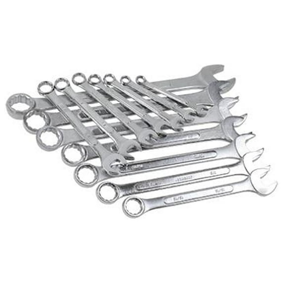 Master Mechanic CK170901SAE 14-Pc. SAE Combination Wrench Set ...