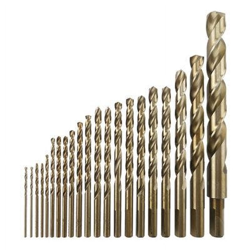 Master Mechanic Cobalt Drill Bit Set, 21-Pc. - Walmart.com