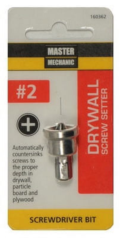 Master Mechanic Drywall Screw Setter Automatically Countersinks Screws ...