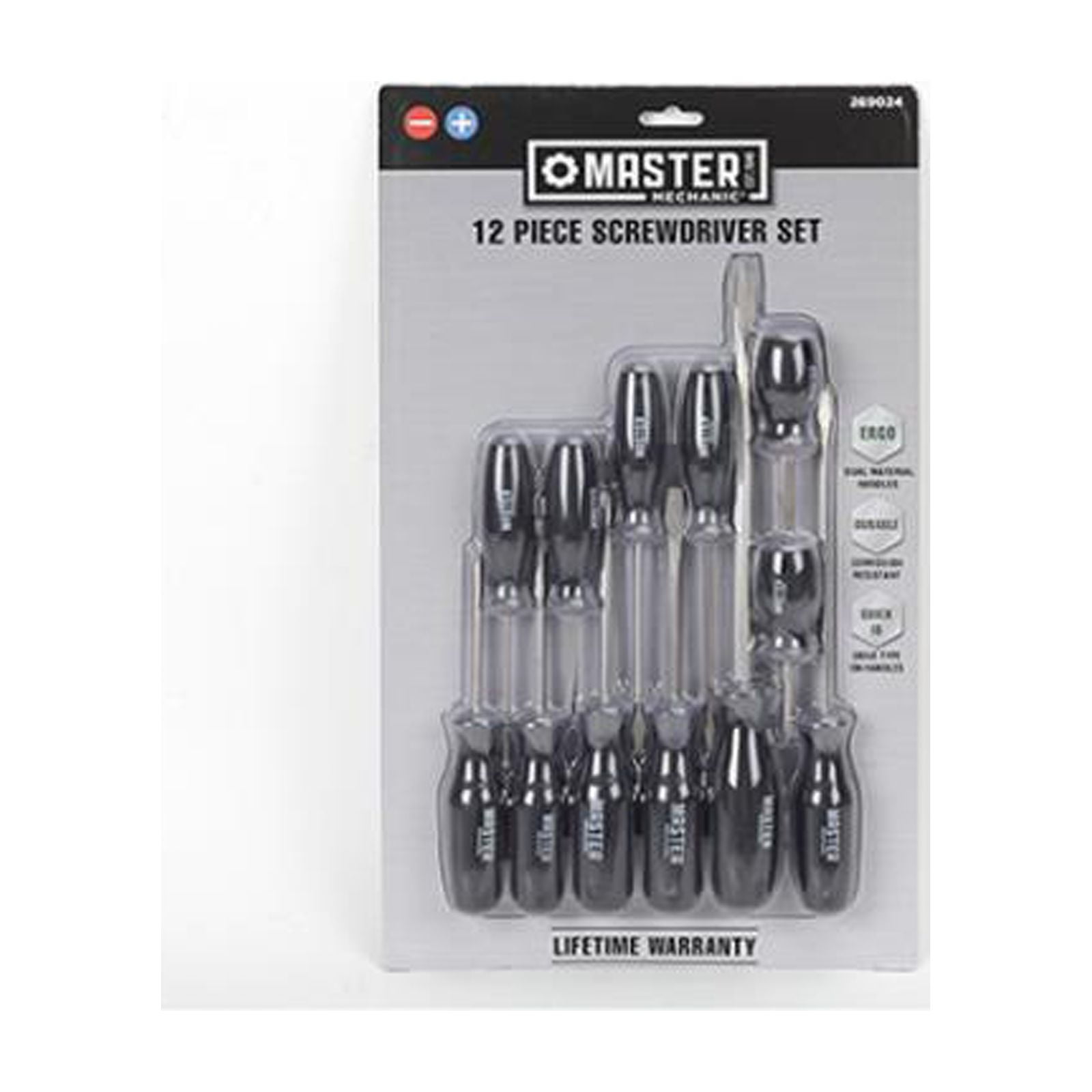 Master Mechanic GSTV20200309 12-Pc. Screwdriver Set - Quantity 8 ...