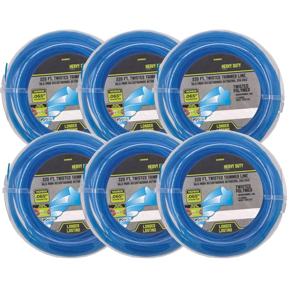Master Mechanic Heavy Duty 220 ft x .065 in Twisted Universal Trimmer ...