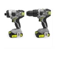 Master Mechanic ML-CD168GD-200S ML-IS41GD 20-Volt Compact Cordless 2 ...
